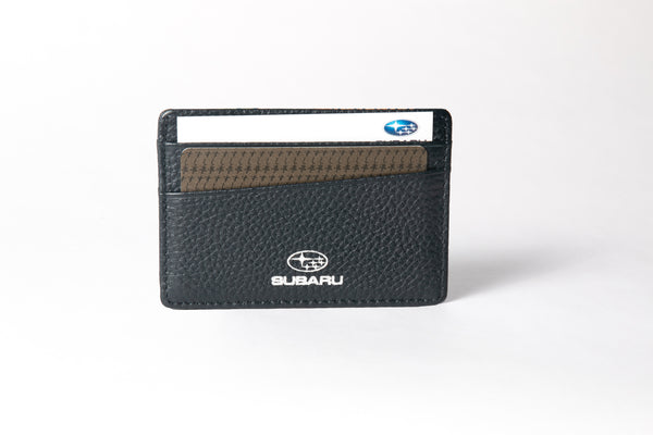 Subaru Leather Three-Tier Card Holder - store-sg.subaru.asia