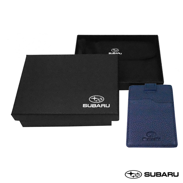 Subaru Leather Business Card Holder - store-sg.subaru.asia
